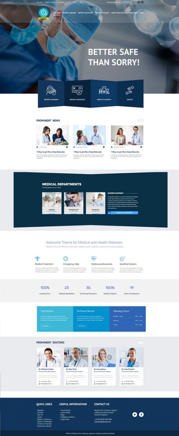Custom Landing Page Design - Webbook Studio