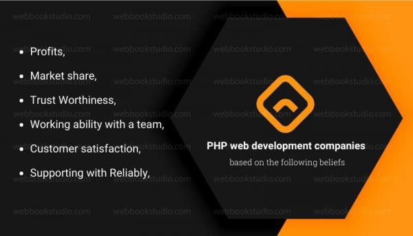 Top 5 PHP web development companies in USA? - Webbook Studio