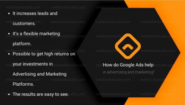 How does Google Ads help in advertising and marketing? - Webbook Studio