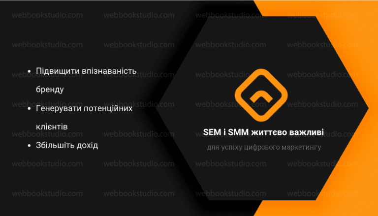 Що таке SEM і SMM в цифровому маркетингу? - Webbook Studio