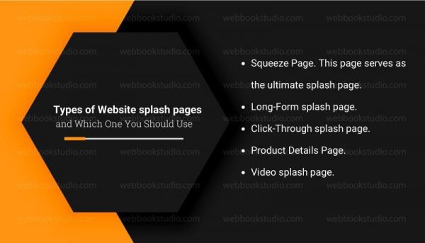 Best Practices in Splash page Development - Webbook Studio