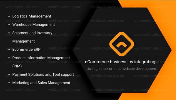 E-commerce website development services - Webbook Studio