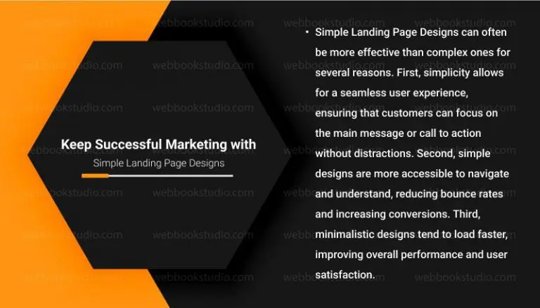 Why simple landing page designs can be more effective than complex ones ...